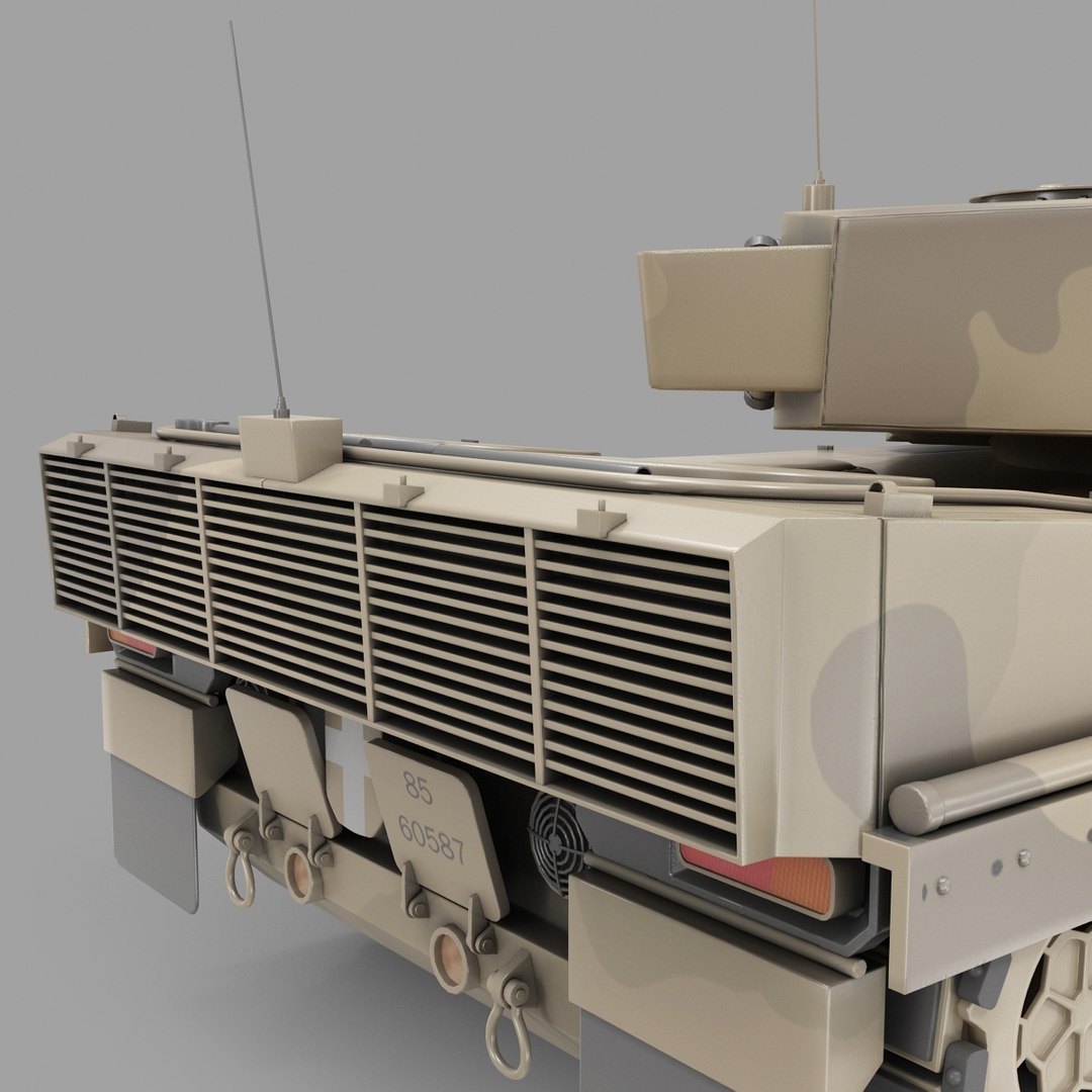 leopard 2 revolution 2a4 3d 3ds