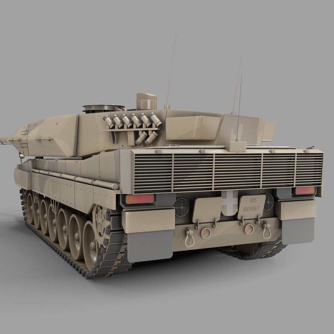 leopard 2 revolution 2a4 3d 3ds