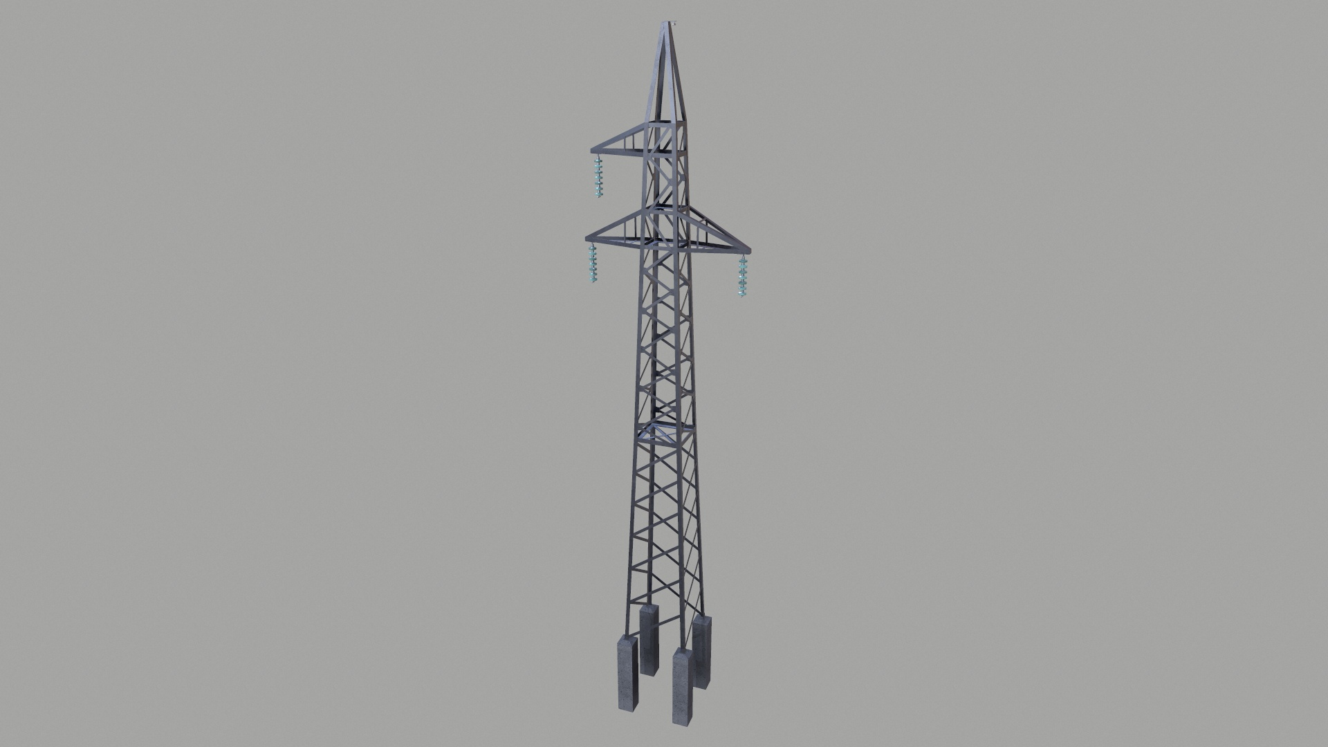 Transmission Tower 66kv Lowpoly 3D Model - TurboSquid 2073639
