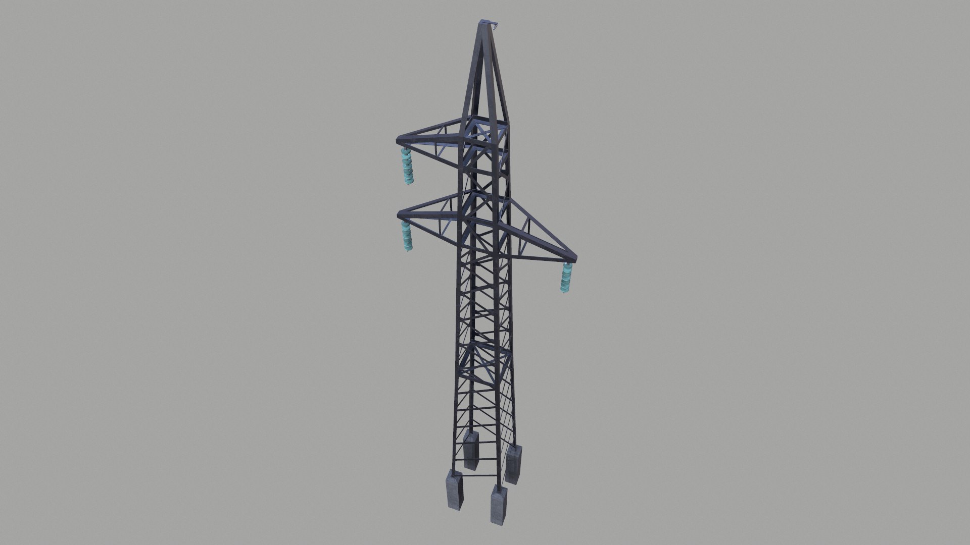 Transmission Tower 66kv Lowpoly 3D Model - TurboSquid 2073639