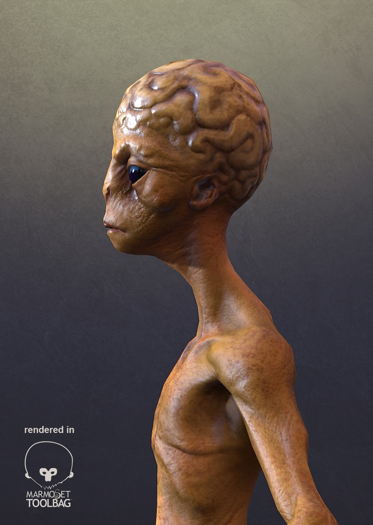 3D Alien - TurboSquid 724843