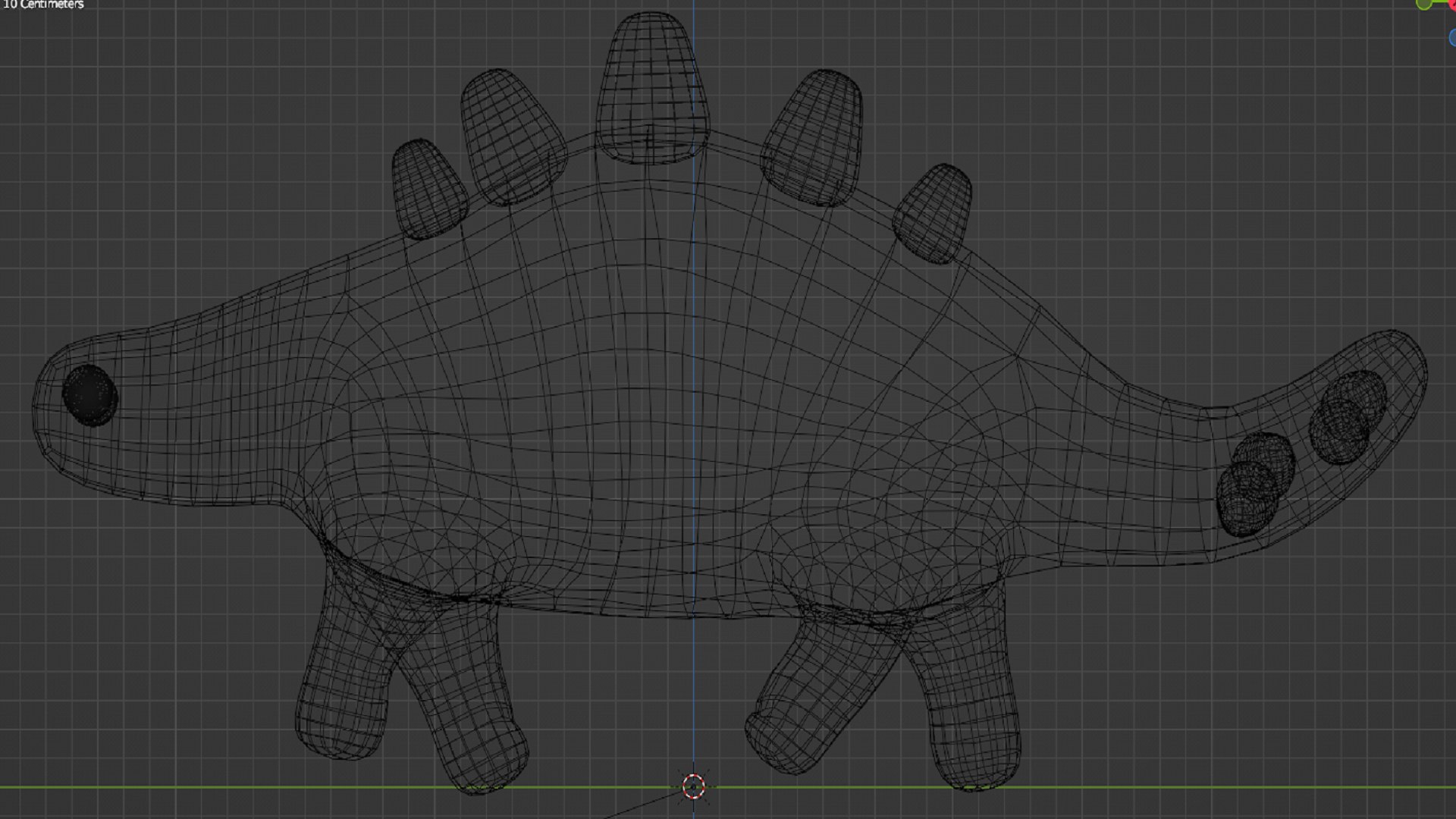 3D plasticine dinosaur model - TurboSquid 2154782