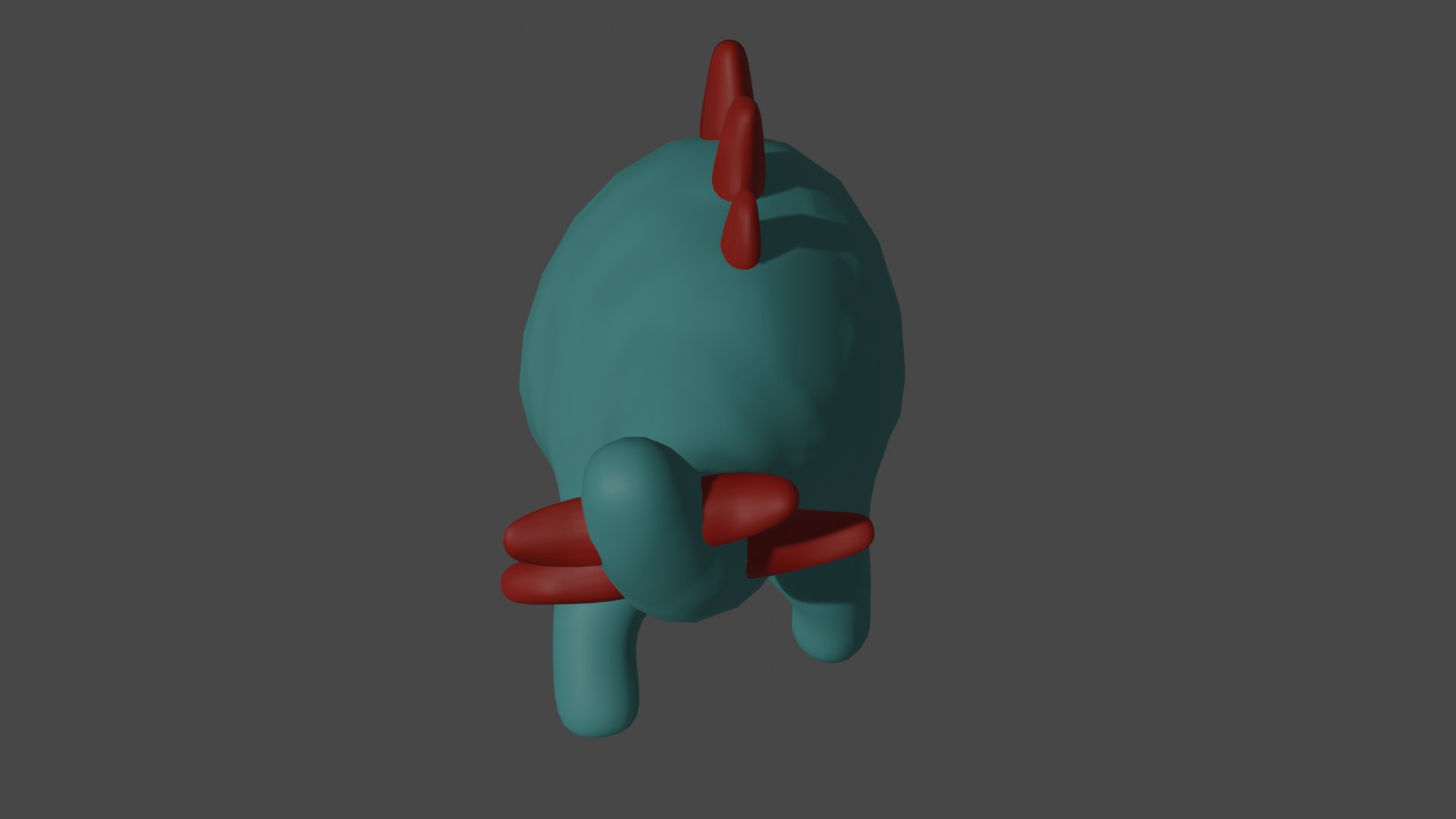 3D plasticine dinosaur model - TurboSquid 2154782