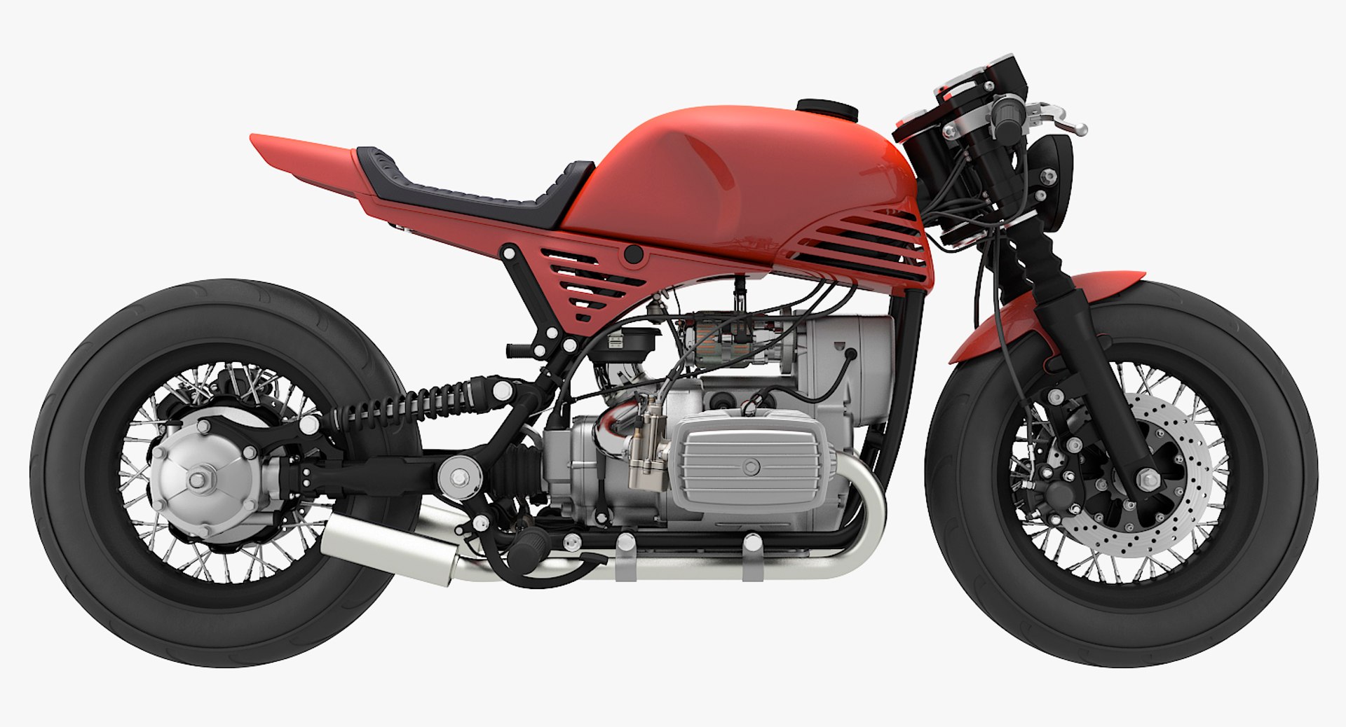 Ural cafe racer 02 3D - TurboSquid 1357123