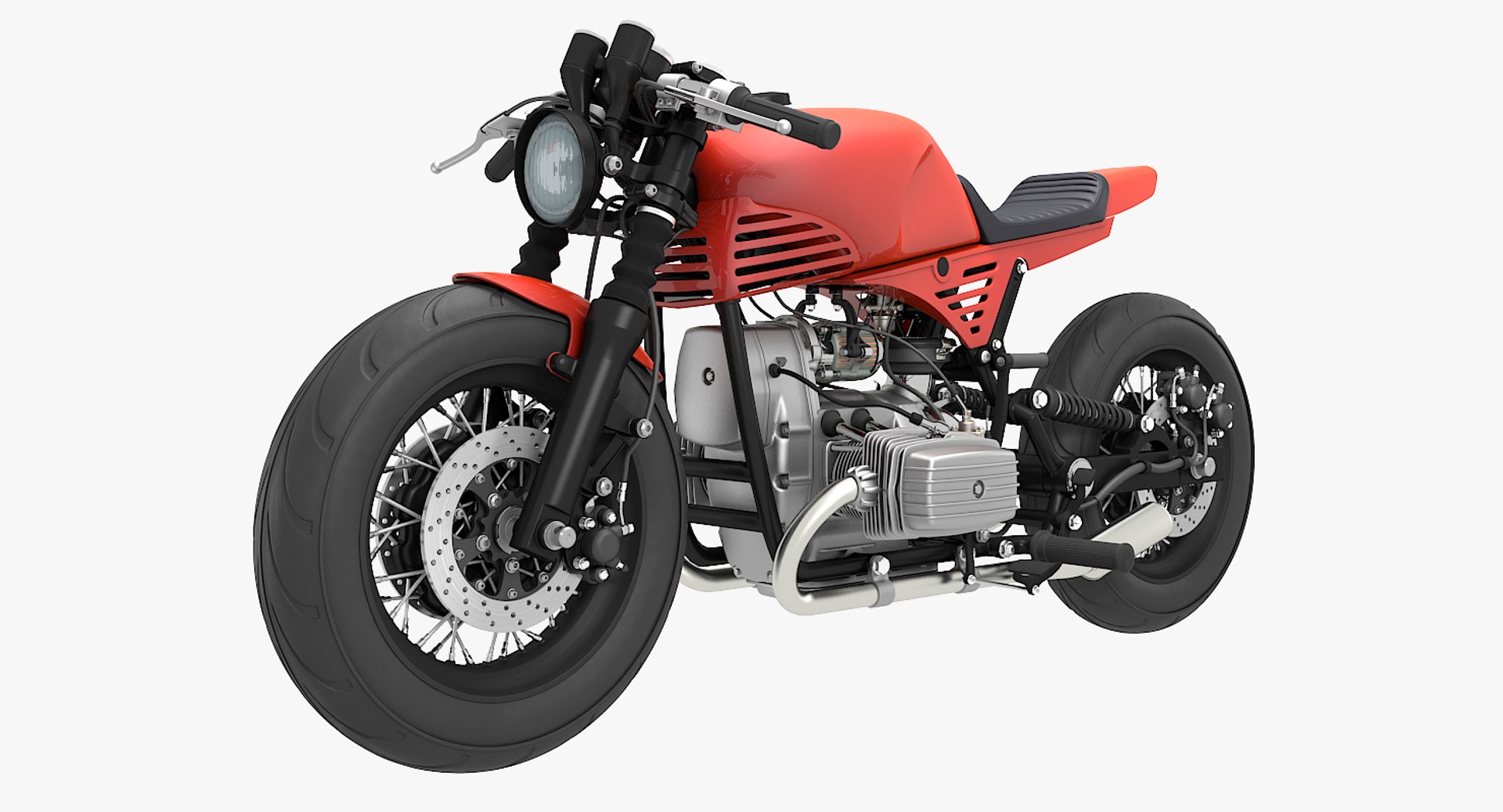 Ural cafe racer 02 3D - TurboSquid 1357123