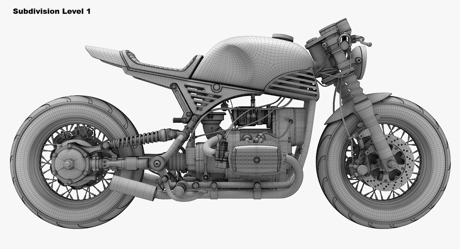 Ural Cafe Racer 02 3D - TurboSquid 1357123