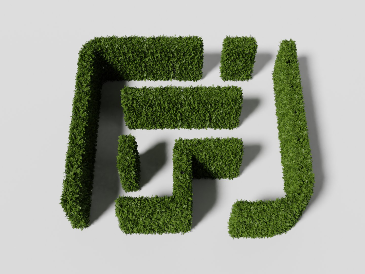 Boxwood Set V4 3D Model - TurboSquid 1869766