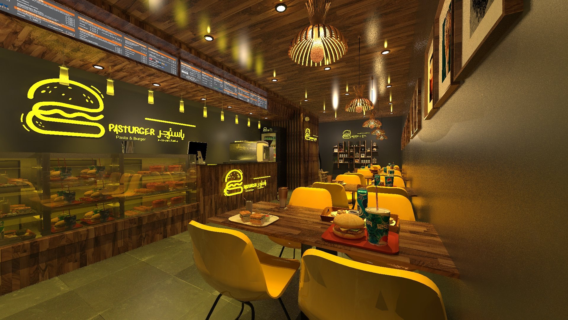 Project Resturant 3D - TurboSquid 1210457