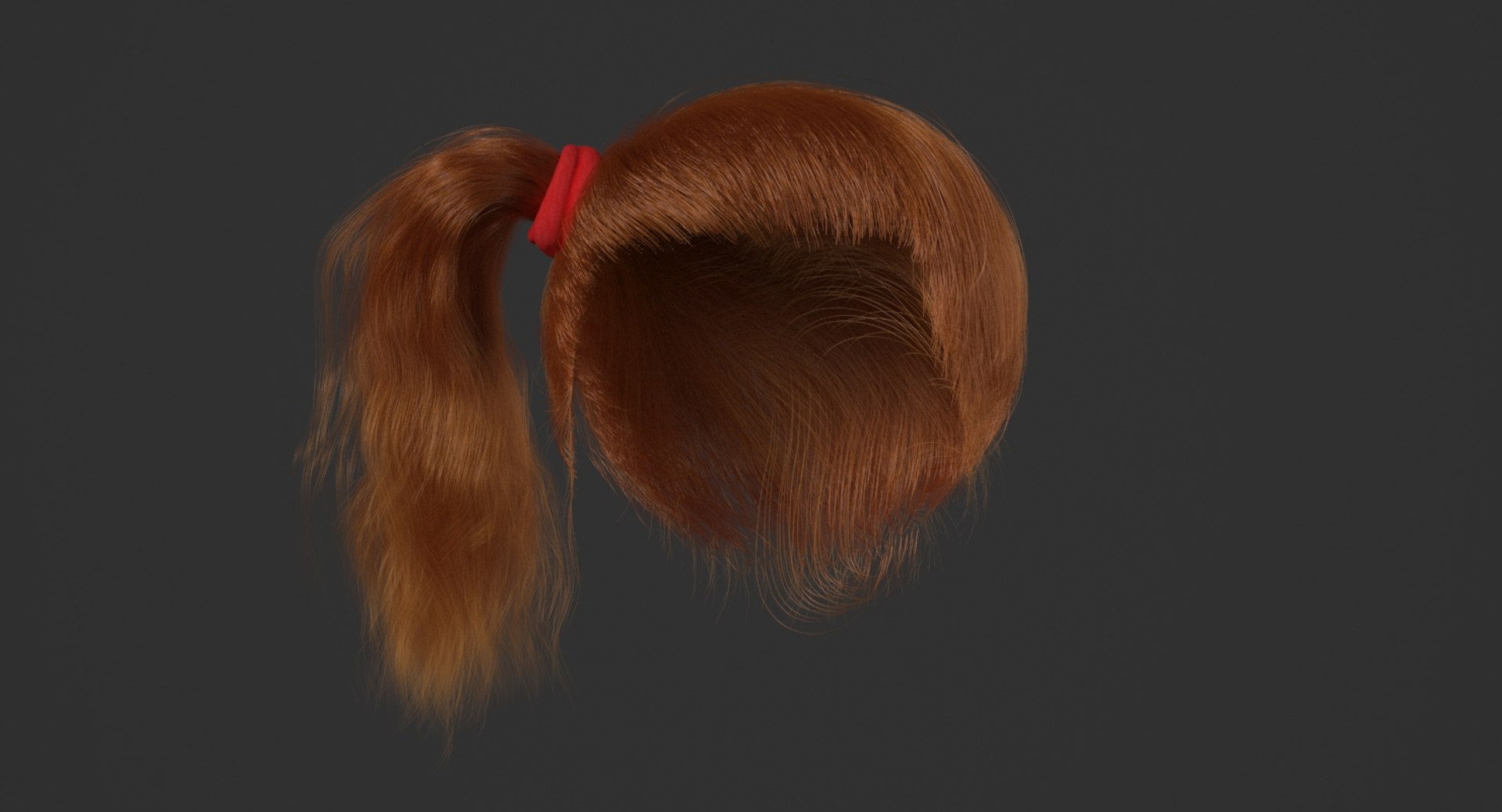 Realistic Hairstyle Hair Fur 3D Model - TurboSquid 1395565