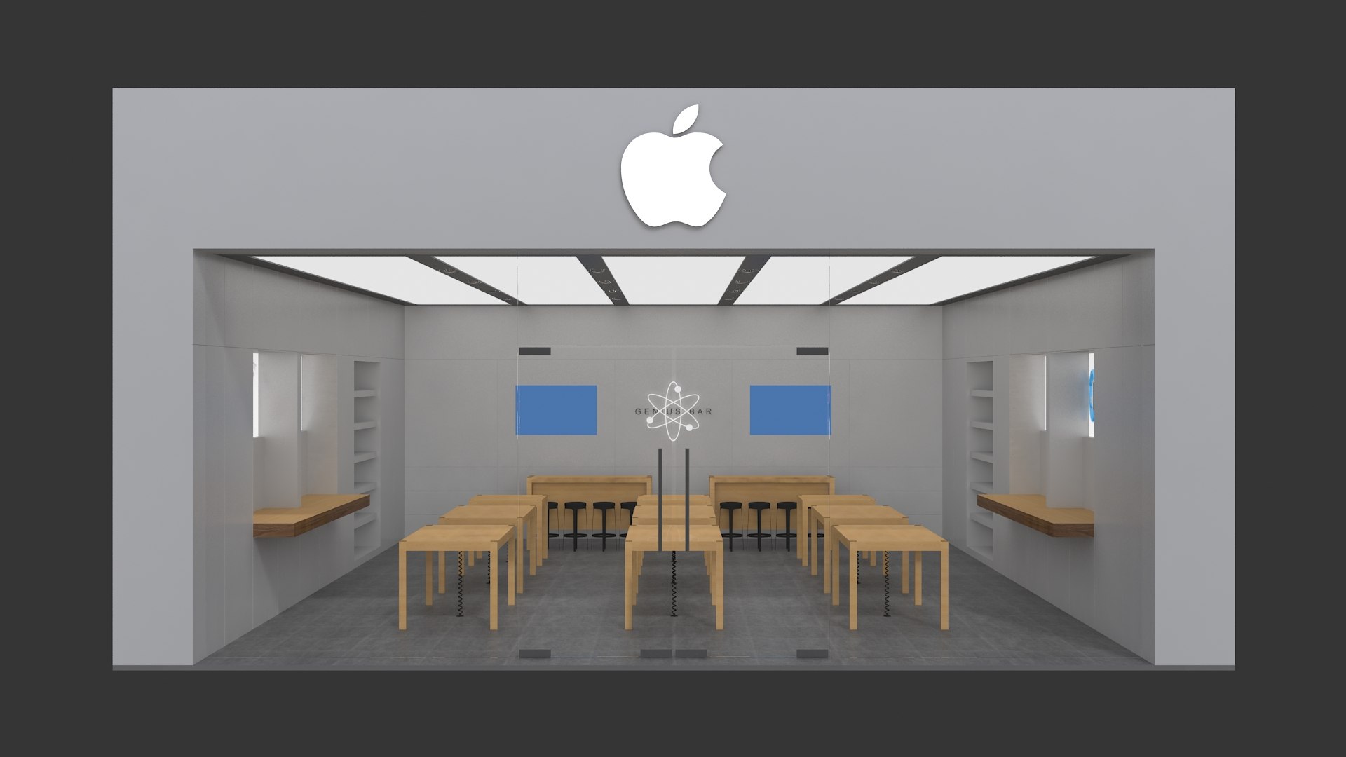 3d model apple store vr