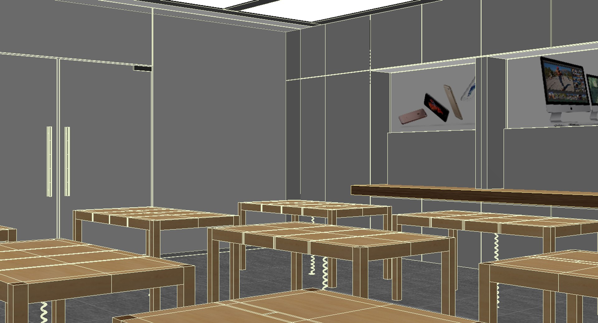 3d model apple store vr