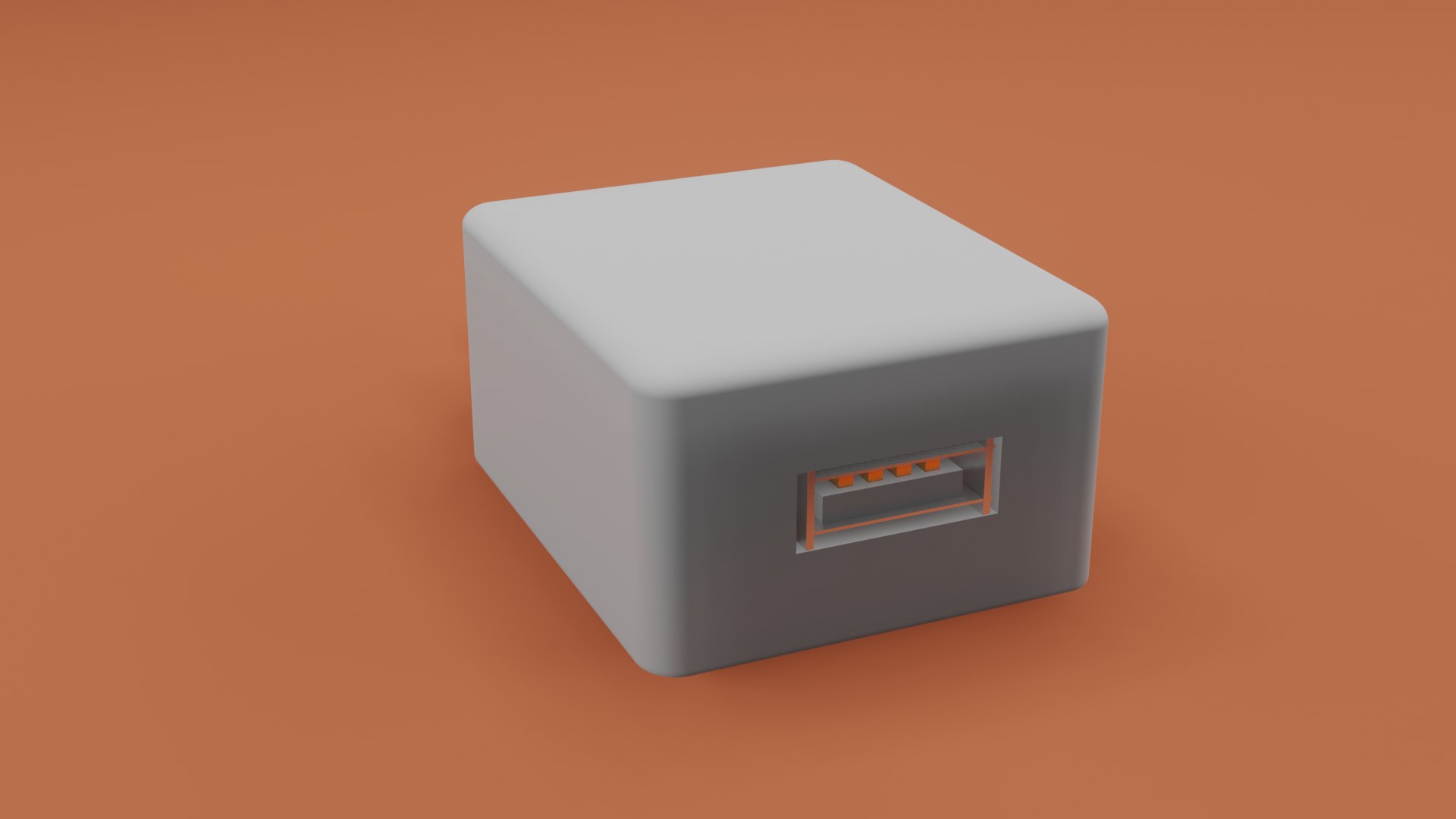 3D phone charger - TurboSquid 1643865