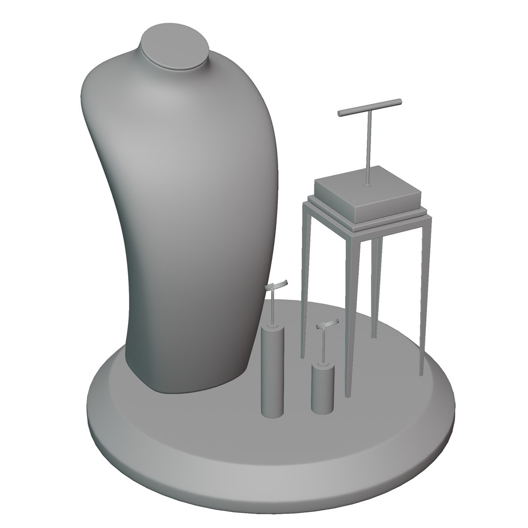 Jewelry Stand Vol 5 3D Print Model 3D Model - TurboSquid 2179694