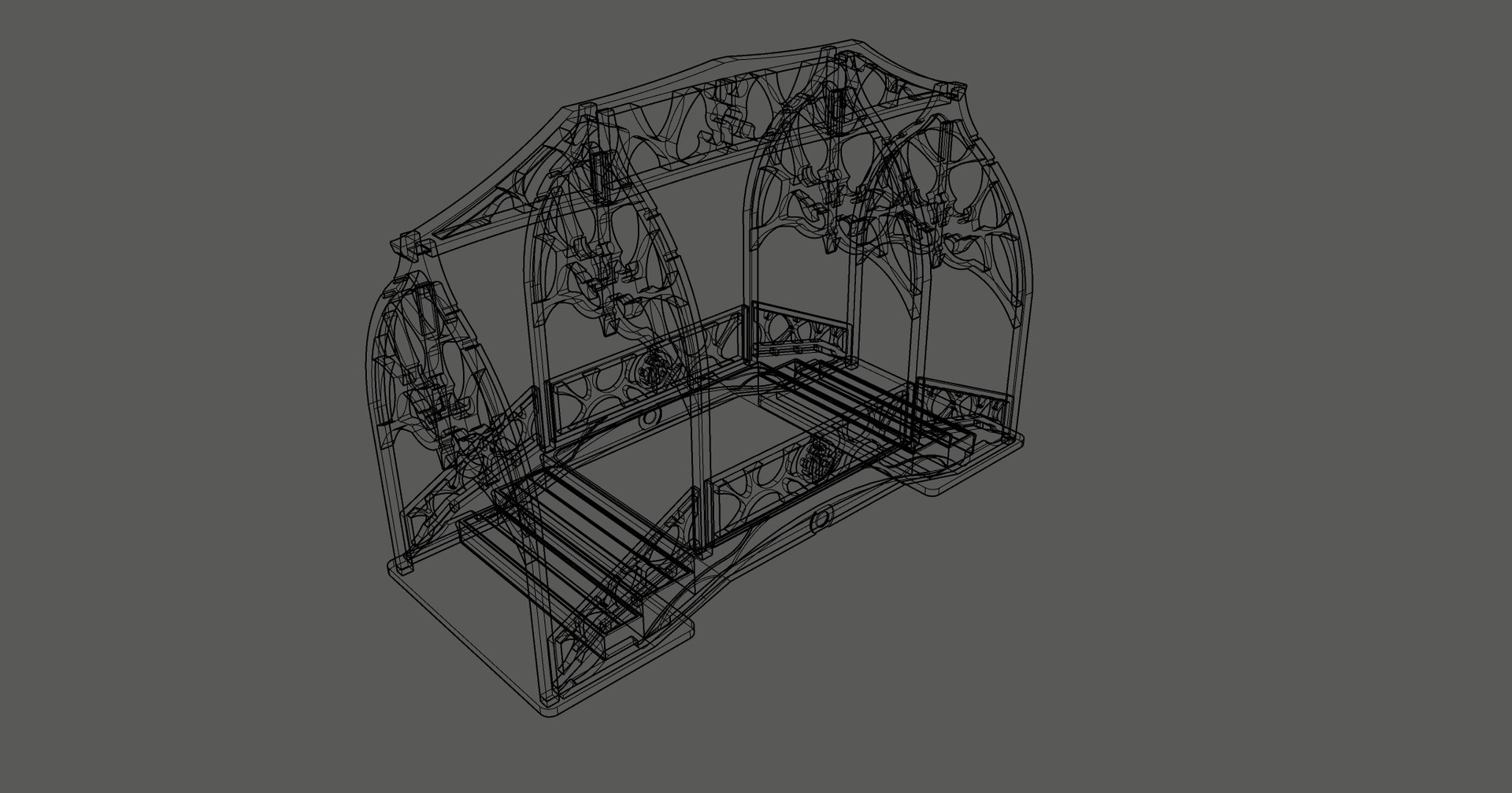 3D Fantasy Bridge Model - TurboSquid 1894835