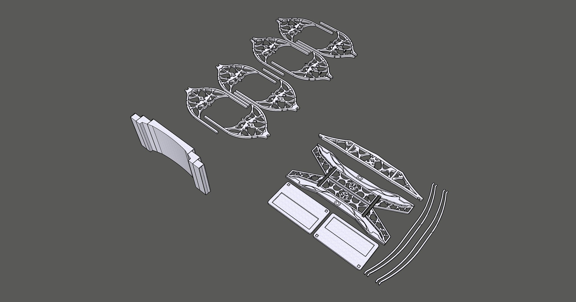 3D Fantasy Bridge Model - TurboSquid 1894835
