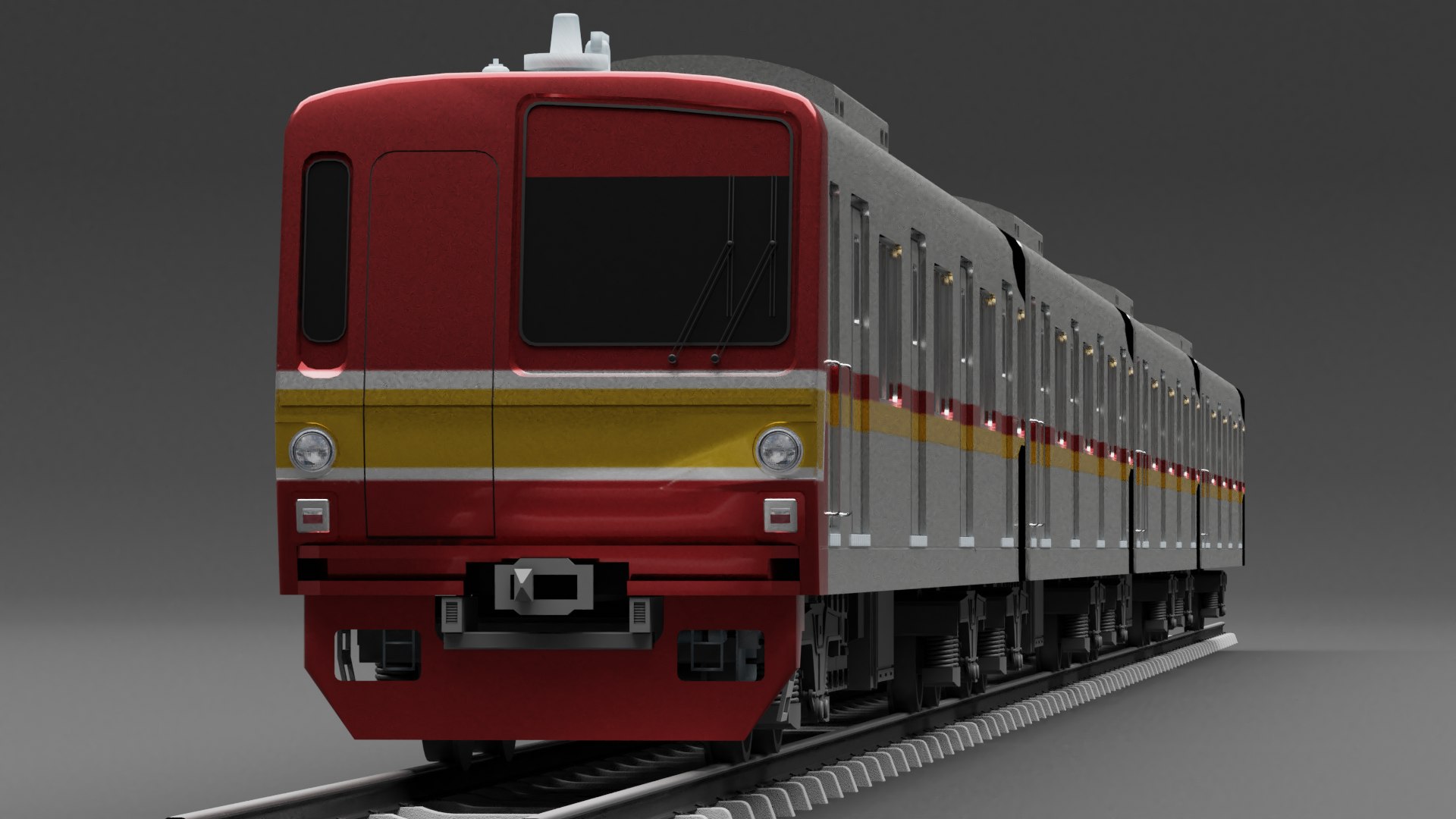3D japan metro subway 6000 model - TurboSquid 1895274