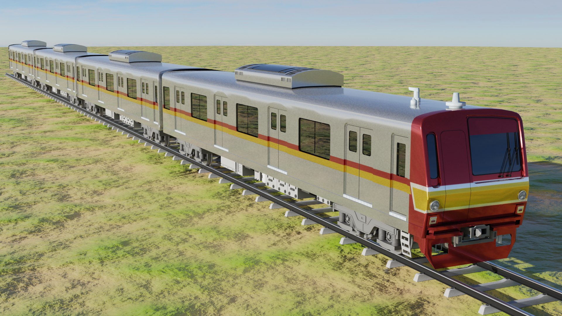 3D japan metro subway 6000 model - TurboSquid 1895274