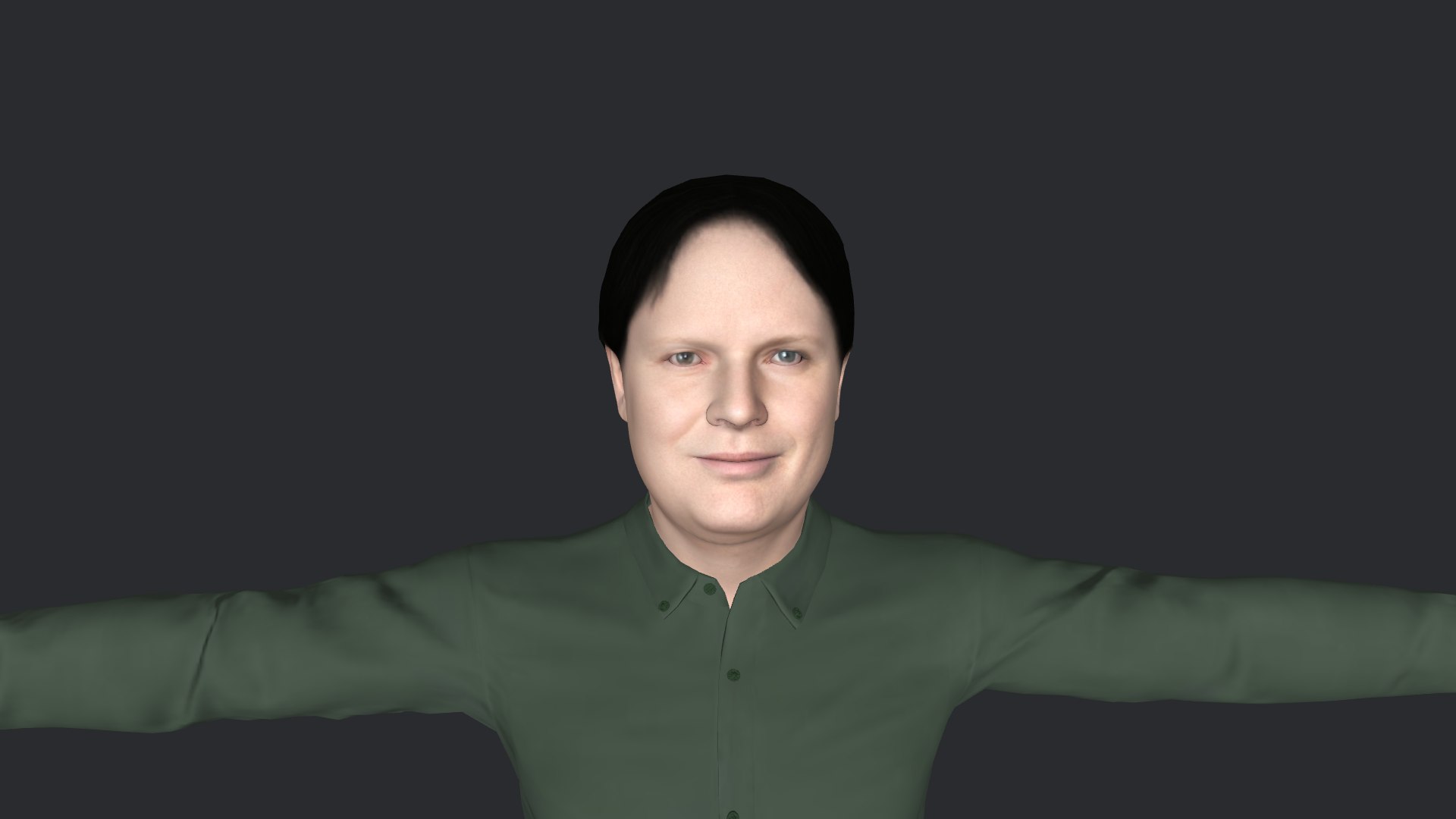 Dwight Schrute Hyper Realistic Full Body Fully Rigged 3D Character 3D ...