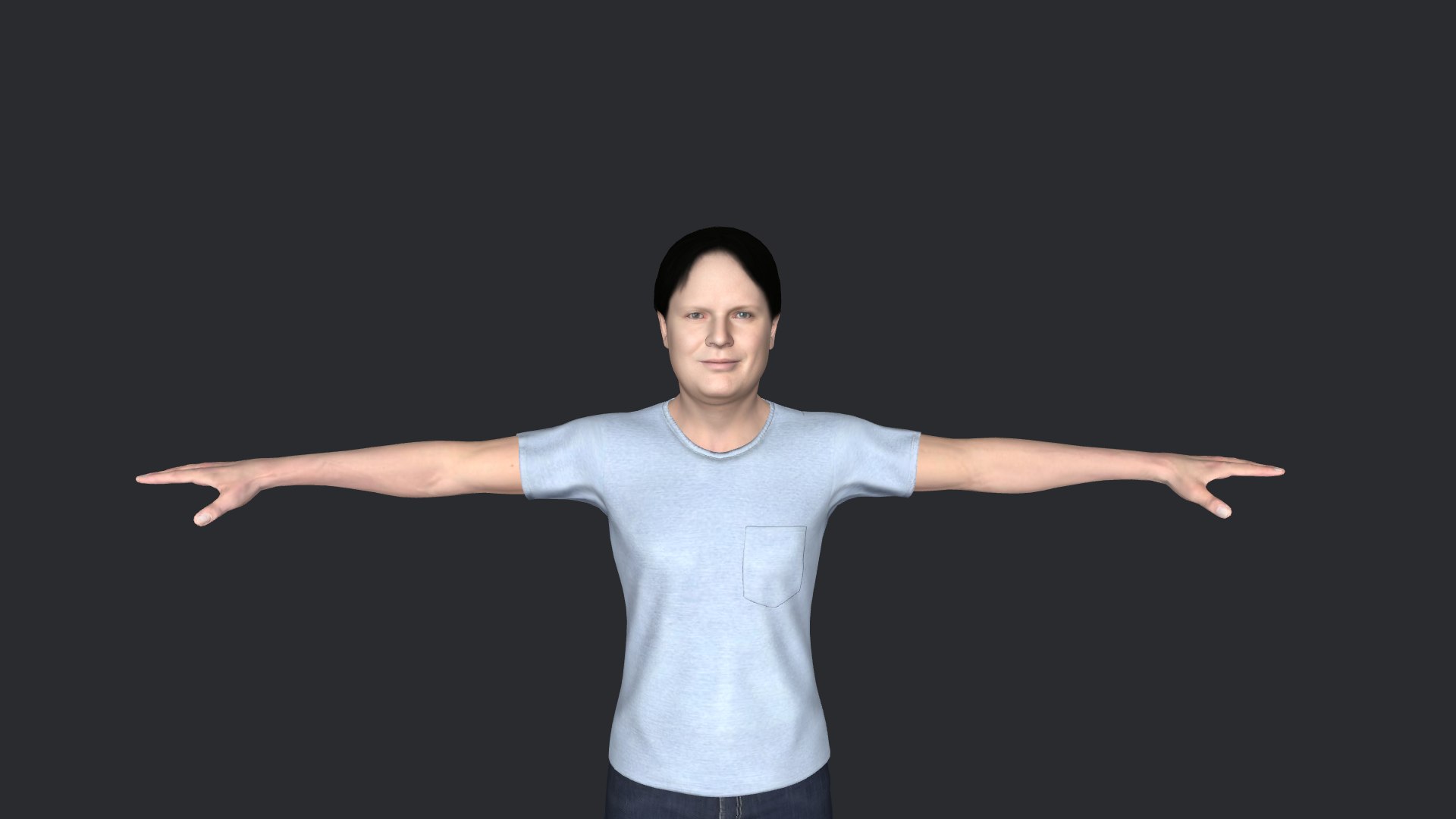 Dwight Schrute Hyper Realistic Full Body Fully Rigged 3D Character 3D ...