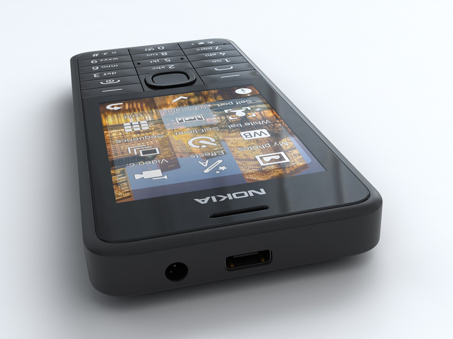 Nokia 301 3d Model