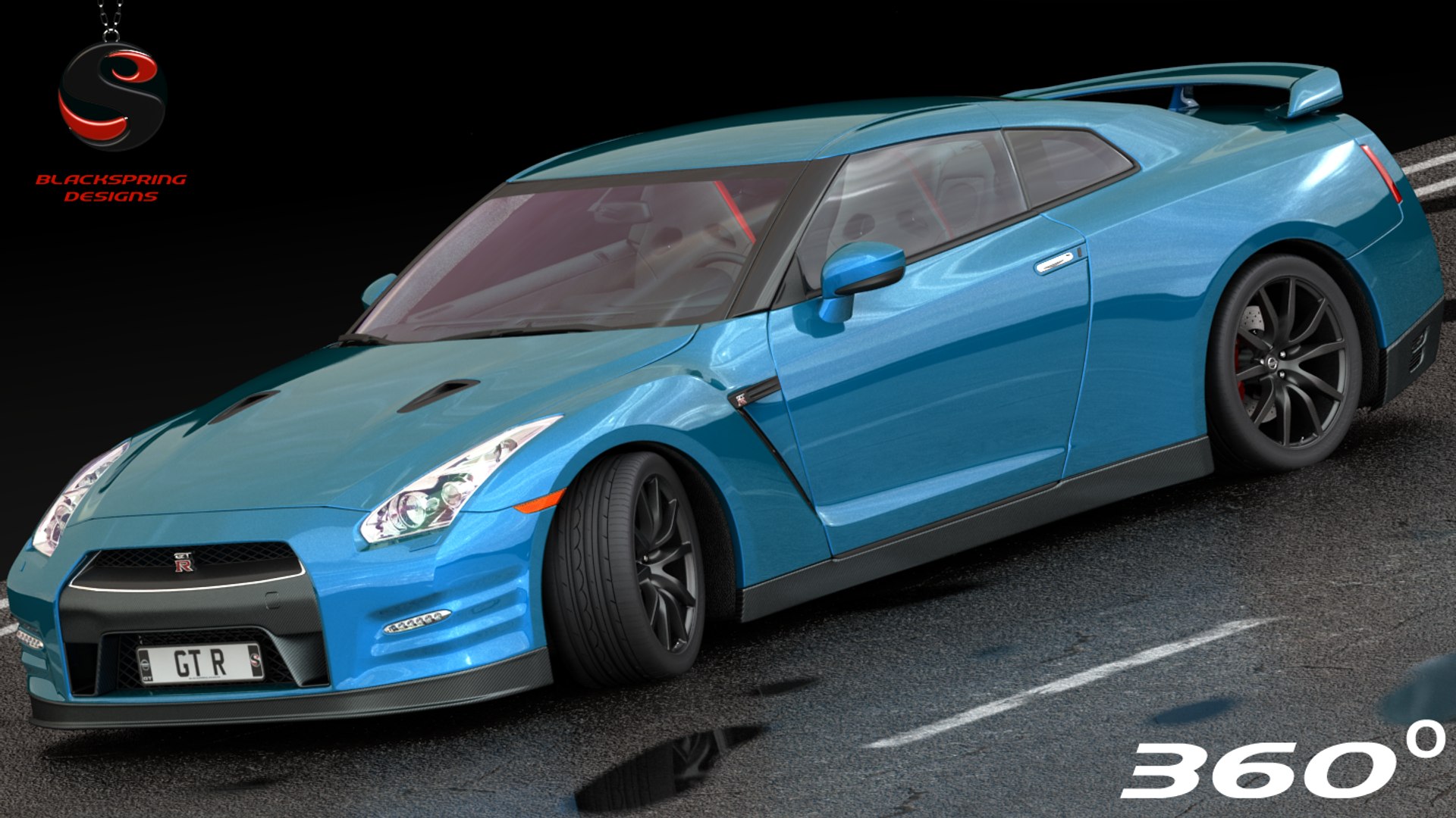 3d Nissan Gt-r Nismo 2017 Model