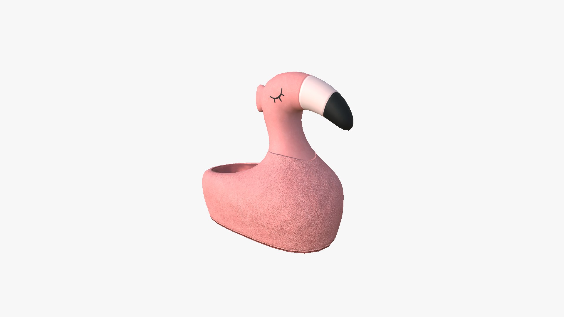 3D Slippers C01 Pink Flamingo - Costume Character Design - TurboSquid 2167076