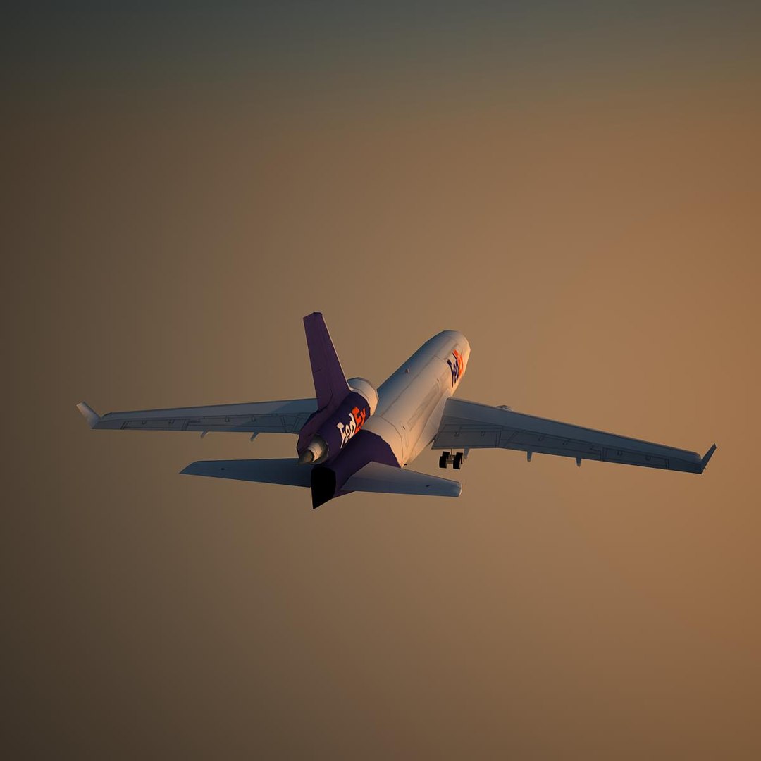 3d Model Mcdonnell Douglas Fdx