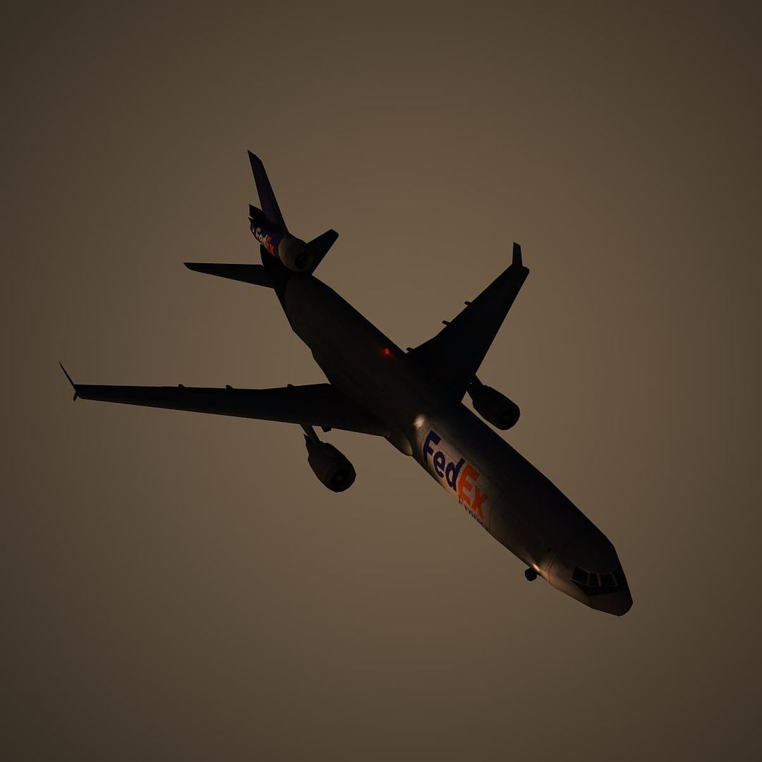 3d Model Mcdonnell Douglas Fdx