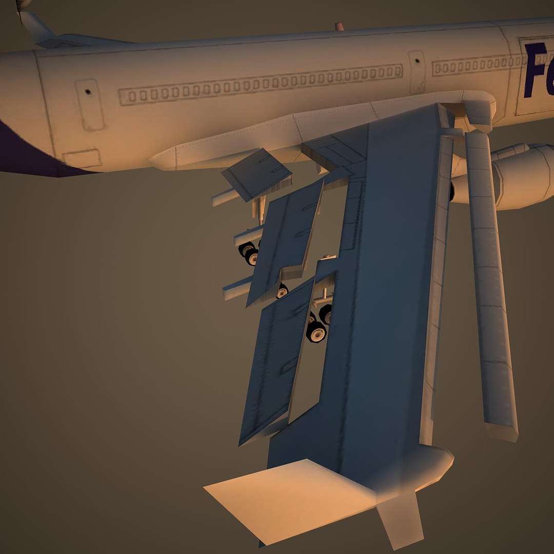 3d Model Mcdonnell Douglas Fdx