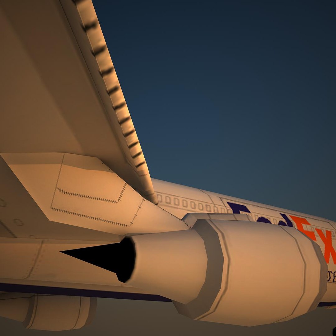 3d Model Mcdonnell Douglas Fdx