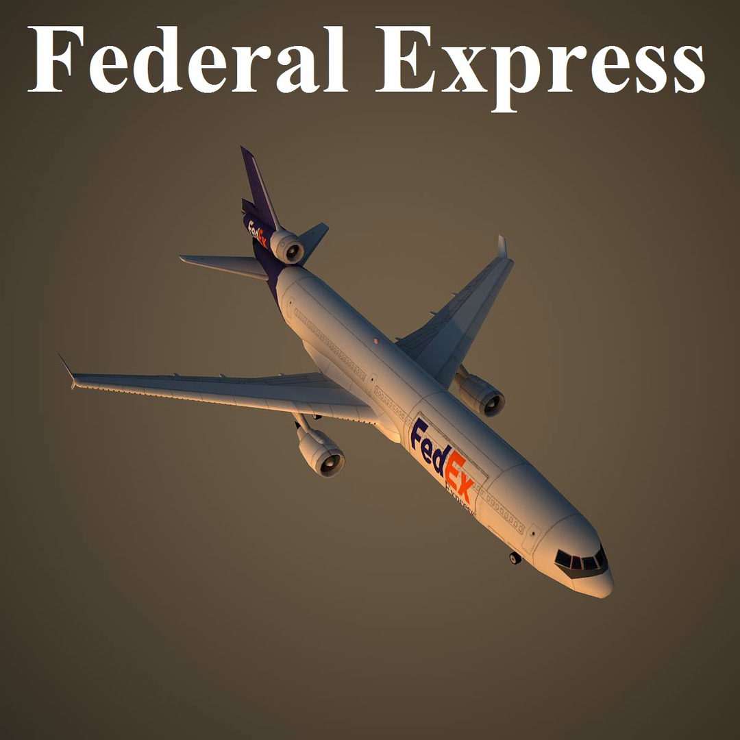 3d Model Mcdonnell Douglas Fdx