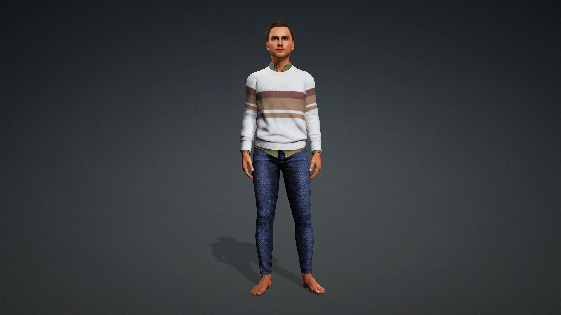 3D Stylish Handsome Man Model - TurboSquid 2367067