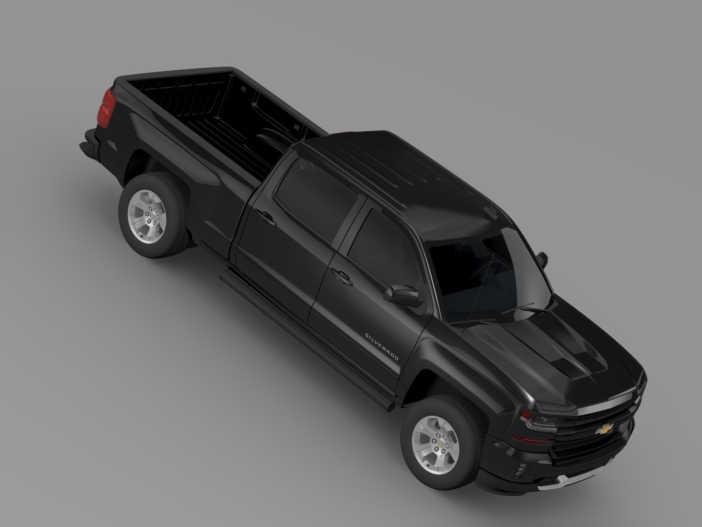 3d Model Of Chevrolet Silverado Lt Z71