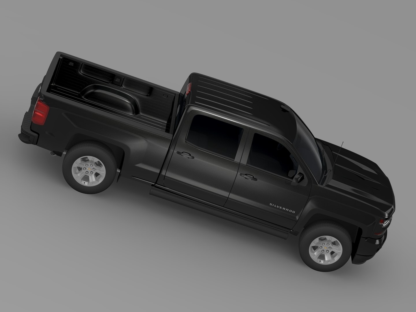 3d Model Of Chevrolet Silverado Lt Z71