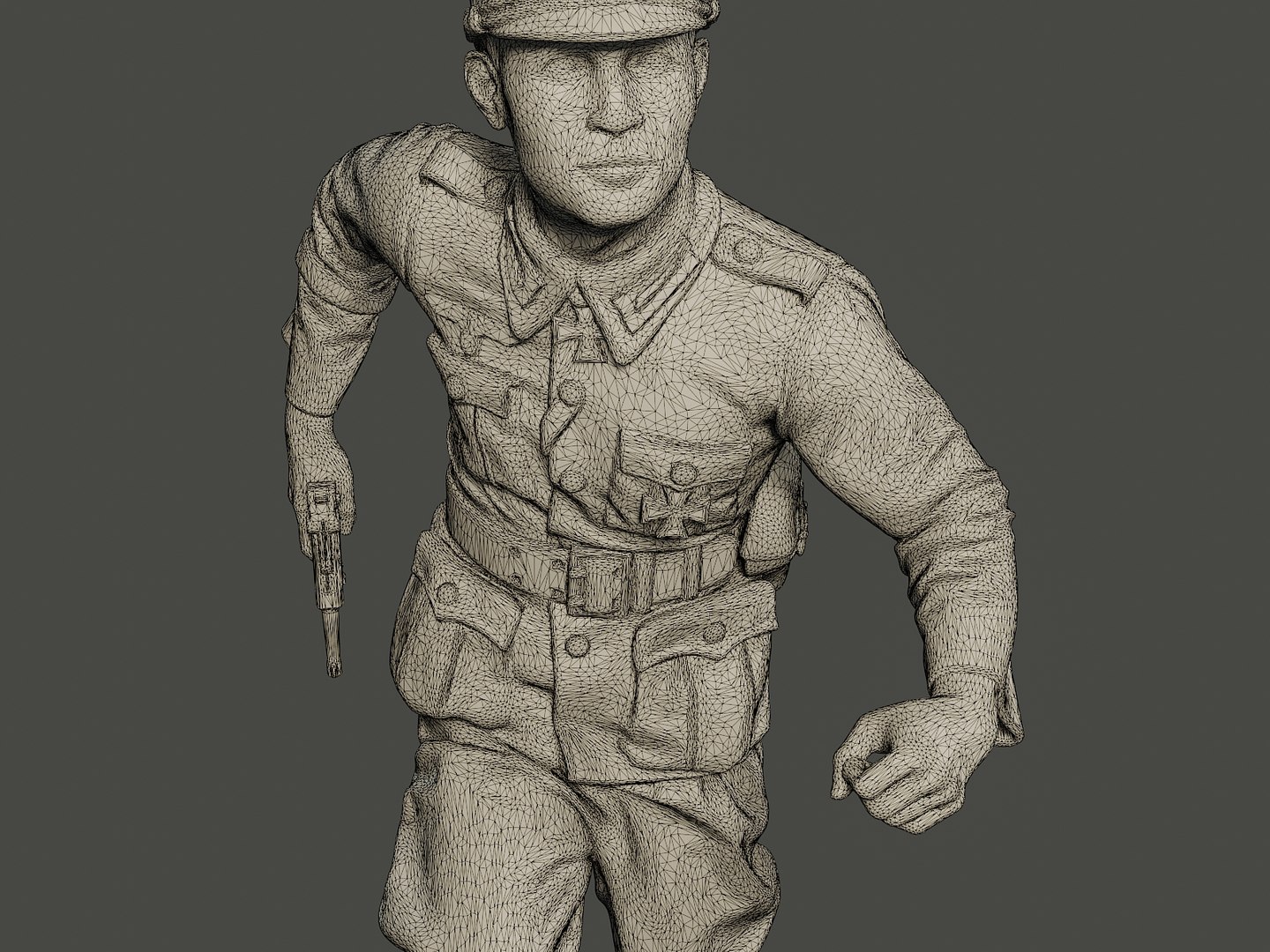 3D model german officer ww2 g5 - TurboSquid 1530788