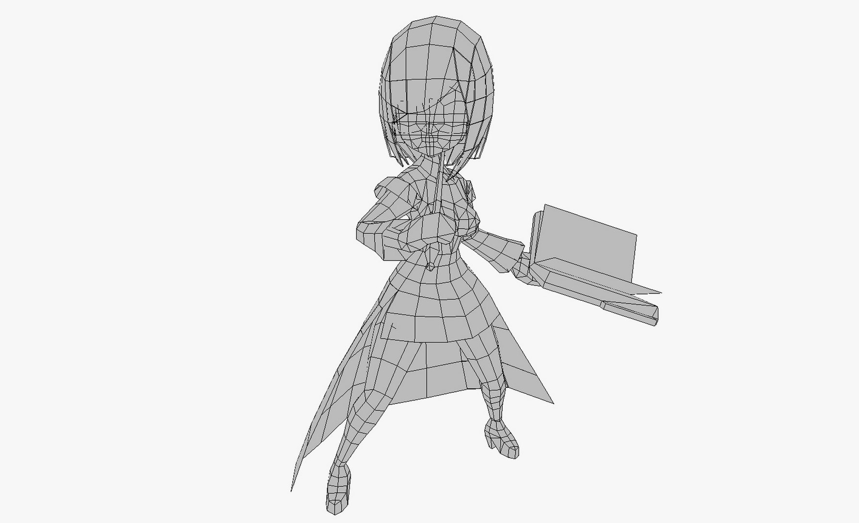 3D Casual RPG Character - 27 Sopia model - TurboSquid 2007840