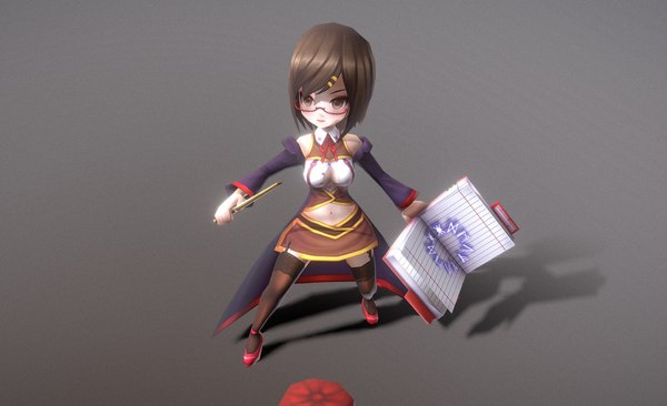 3D Casual RPG Character - 27 Sopia model - TurboSquid 2007840