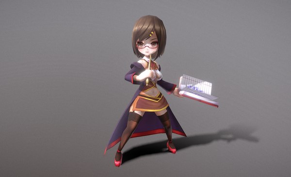 3D Casual RPG Character - 27 Sopia model - TurboSquid 2007840