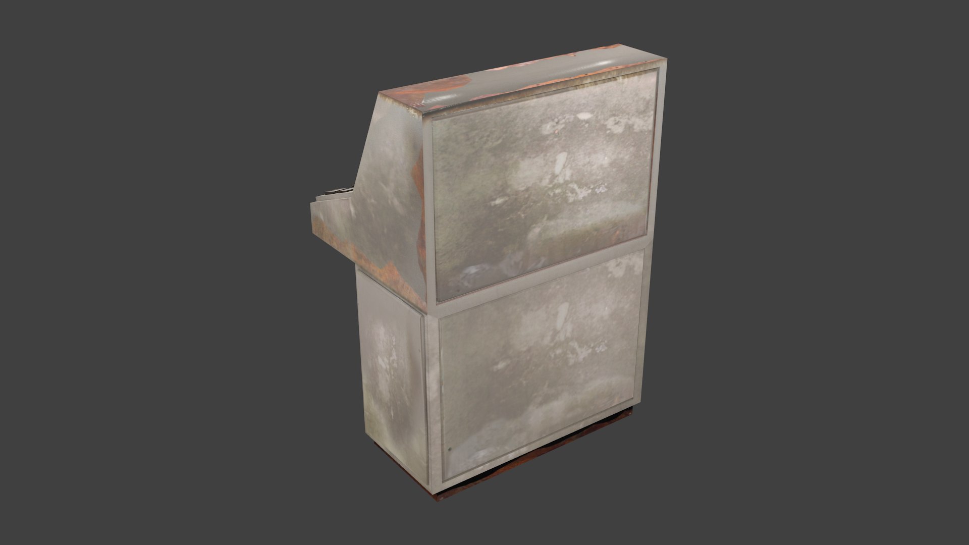 3D old industrial computer model01 model - TurboSquid 2018587