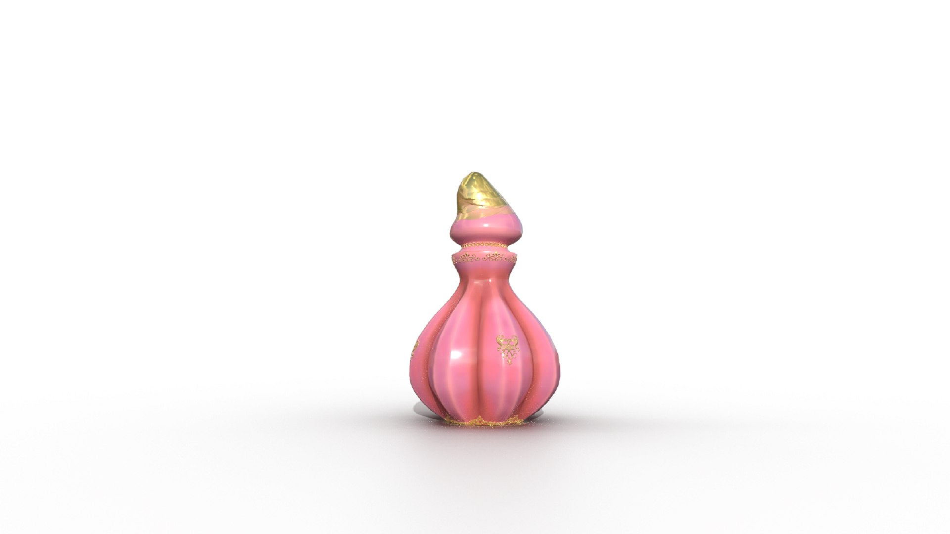 3D Stylized Perfume Bottle PBR Low-poly Game Ready 3D Model ...