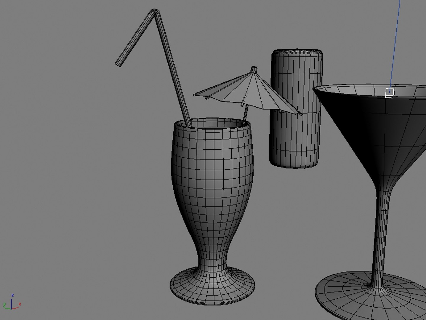 cocktails 3d model