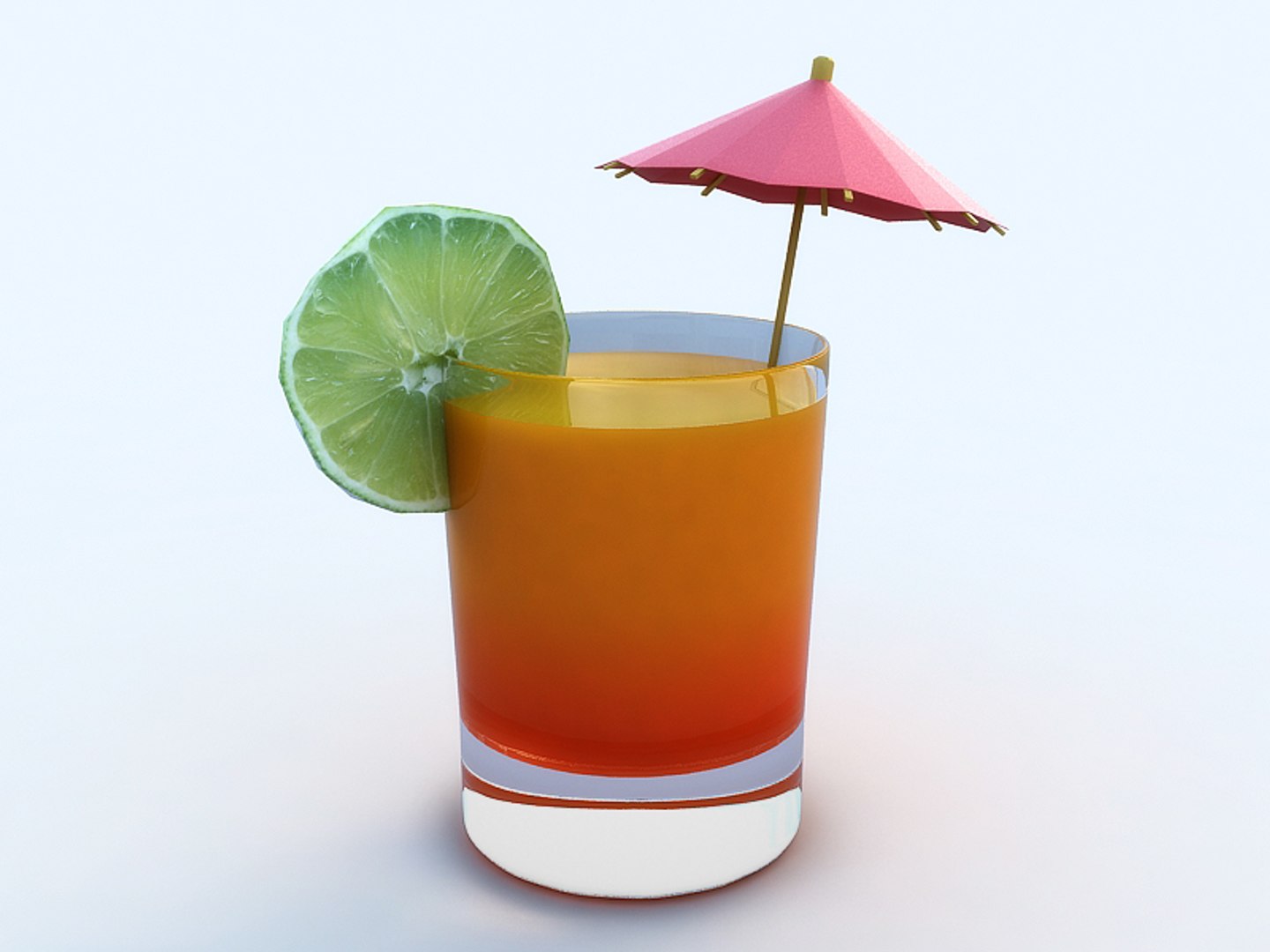 cocktails 3d model