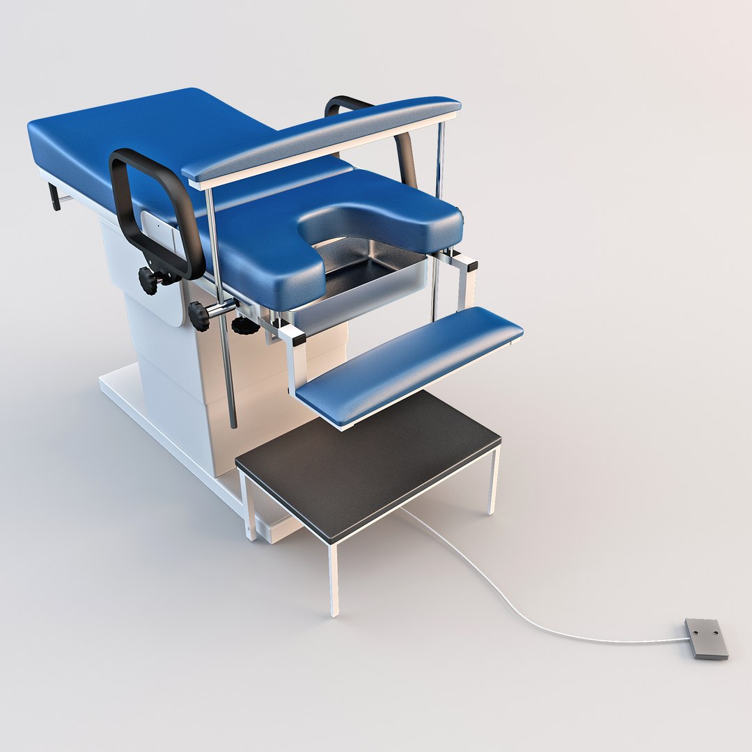3d Proctologic Examination Chair Model