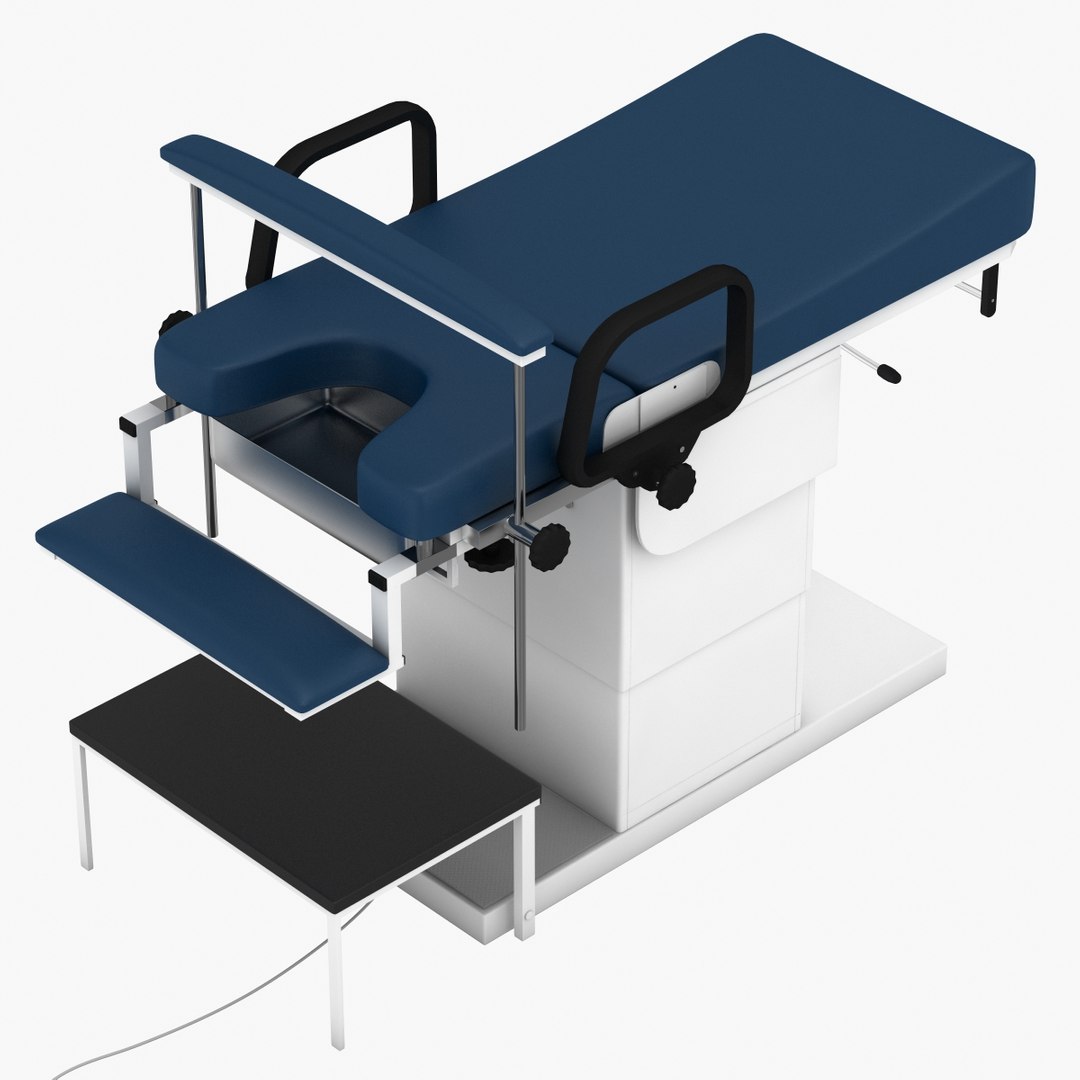 3d Proctologic Examination Chair Model