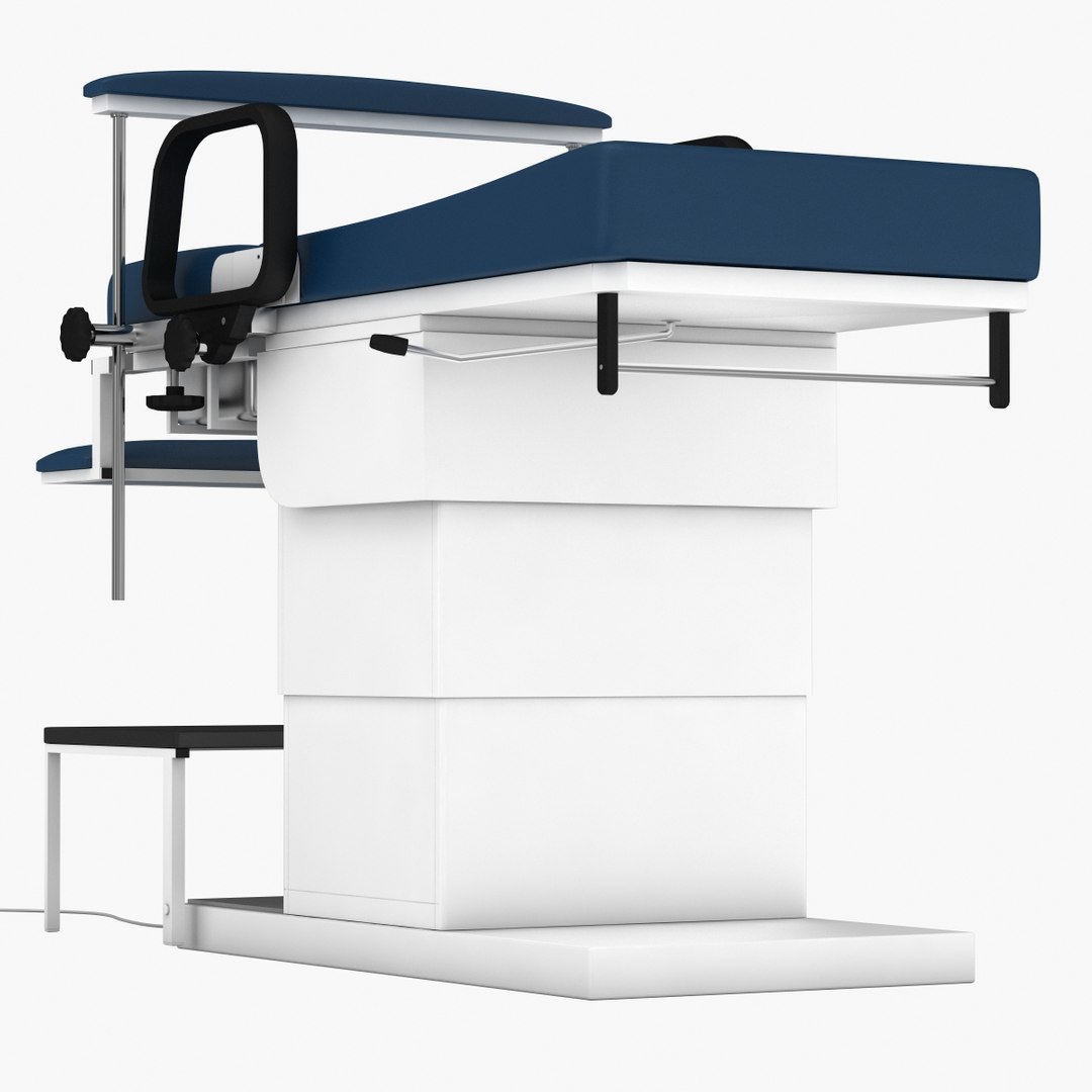 3d Proctologic Examination Chair Model