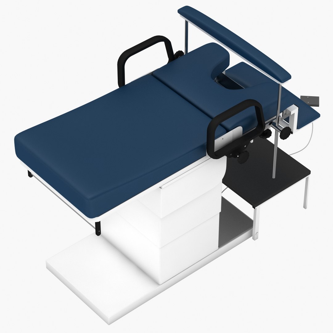 3d Proctologic Examination Chair Model
