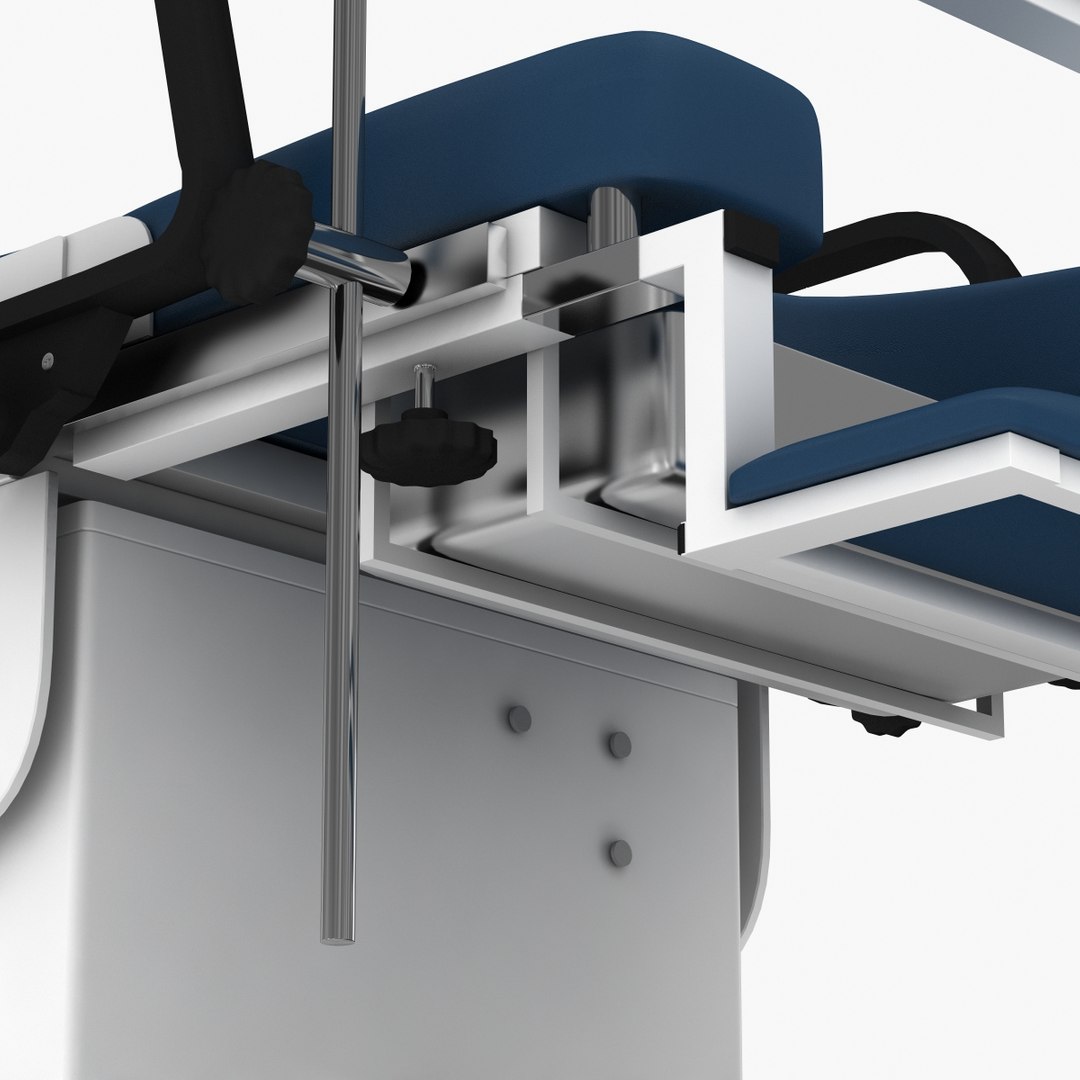 3d Proctologic Examination Chair Model
