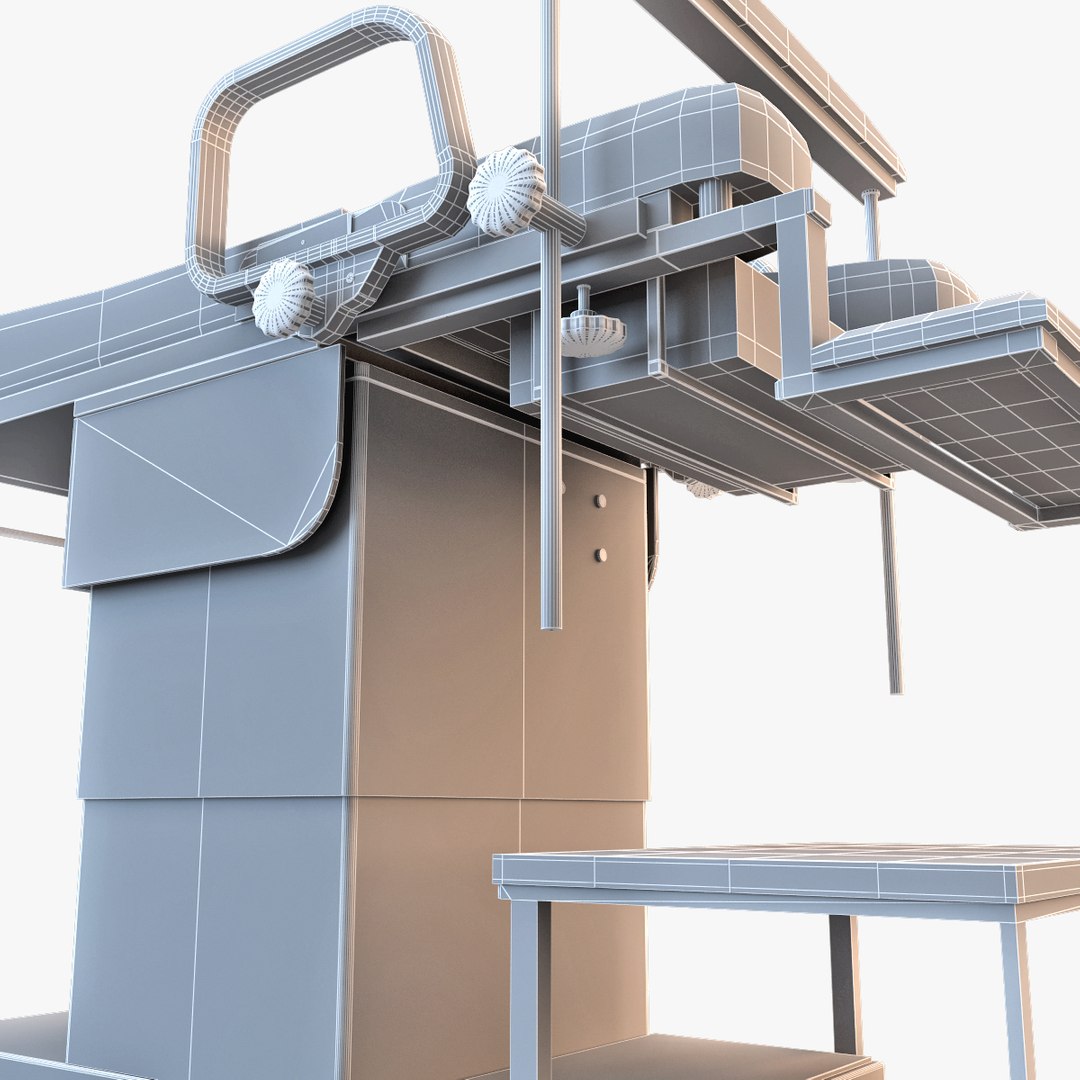 3d Proctologic Examination Chair Model
