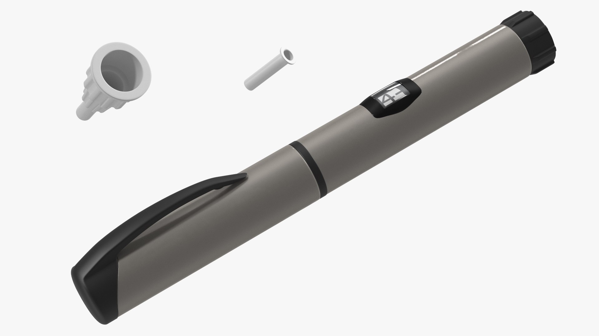 3D Smart Injector Pen 300ml Gray Model - TurboSquid 2089626