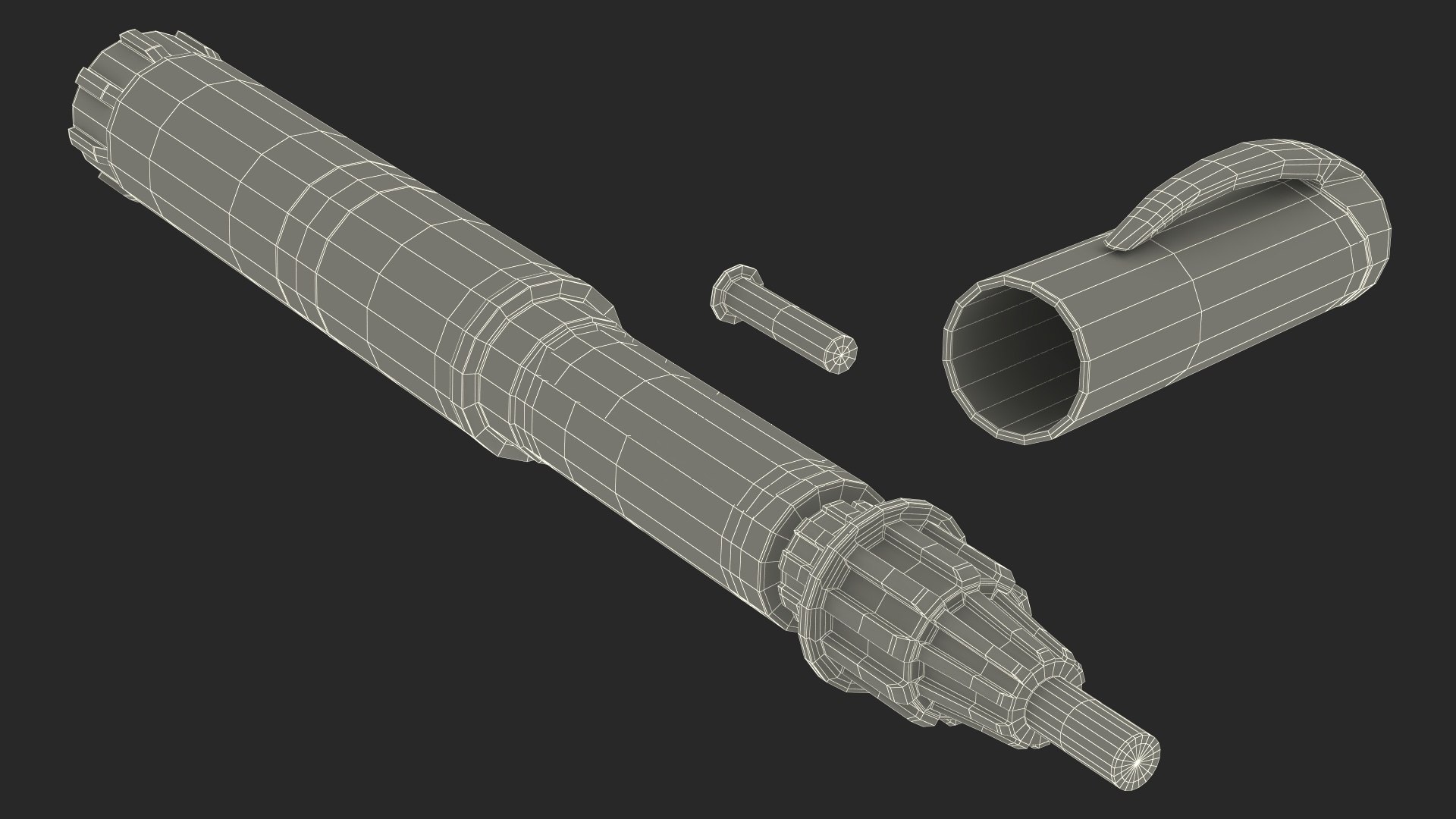 3D Smart Injector Pen 300ml Gray Model - TurboSquid 2089626